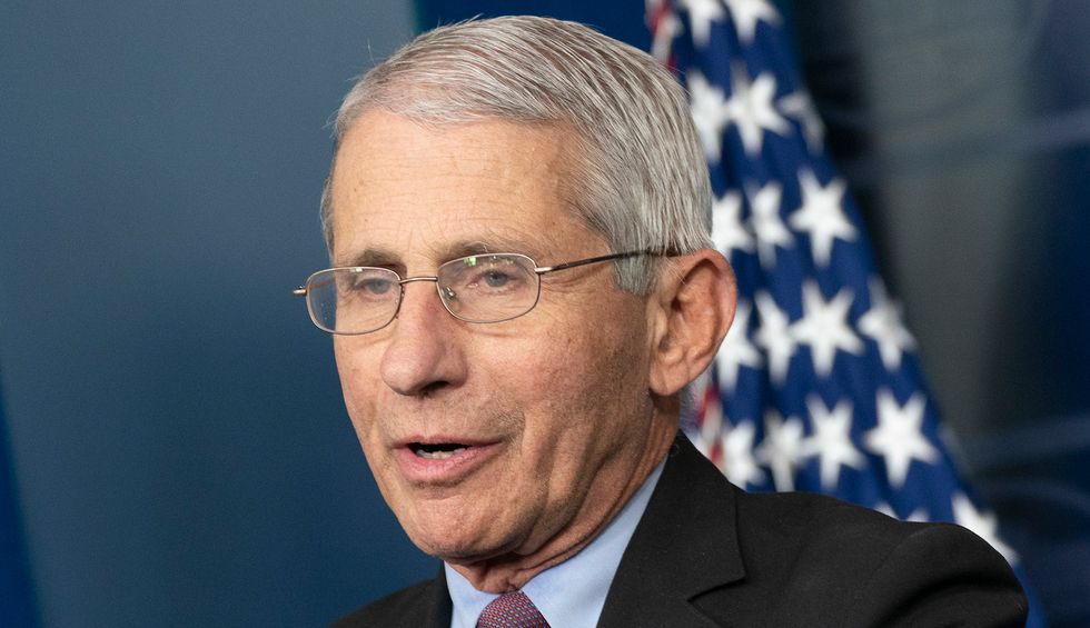 Dr. Fauci shoots down a reporter's 'really dangerous' idea to let the ...
