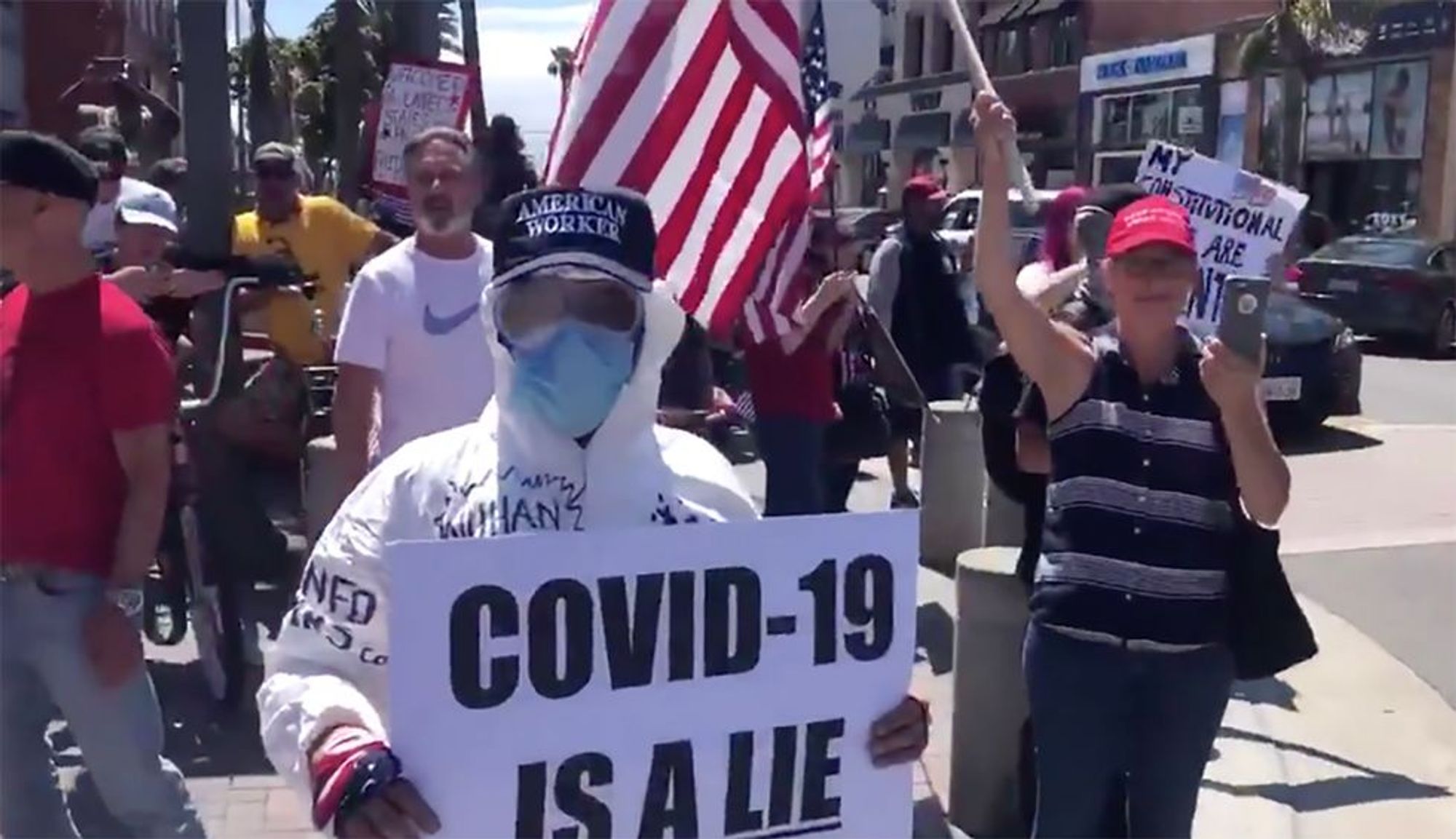 Inside the fake grassroots tactics boosting the right's 'reopen ...