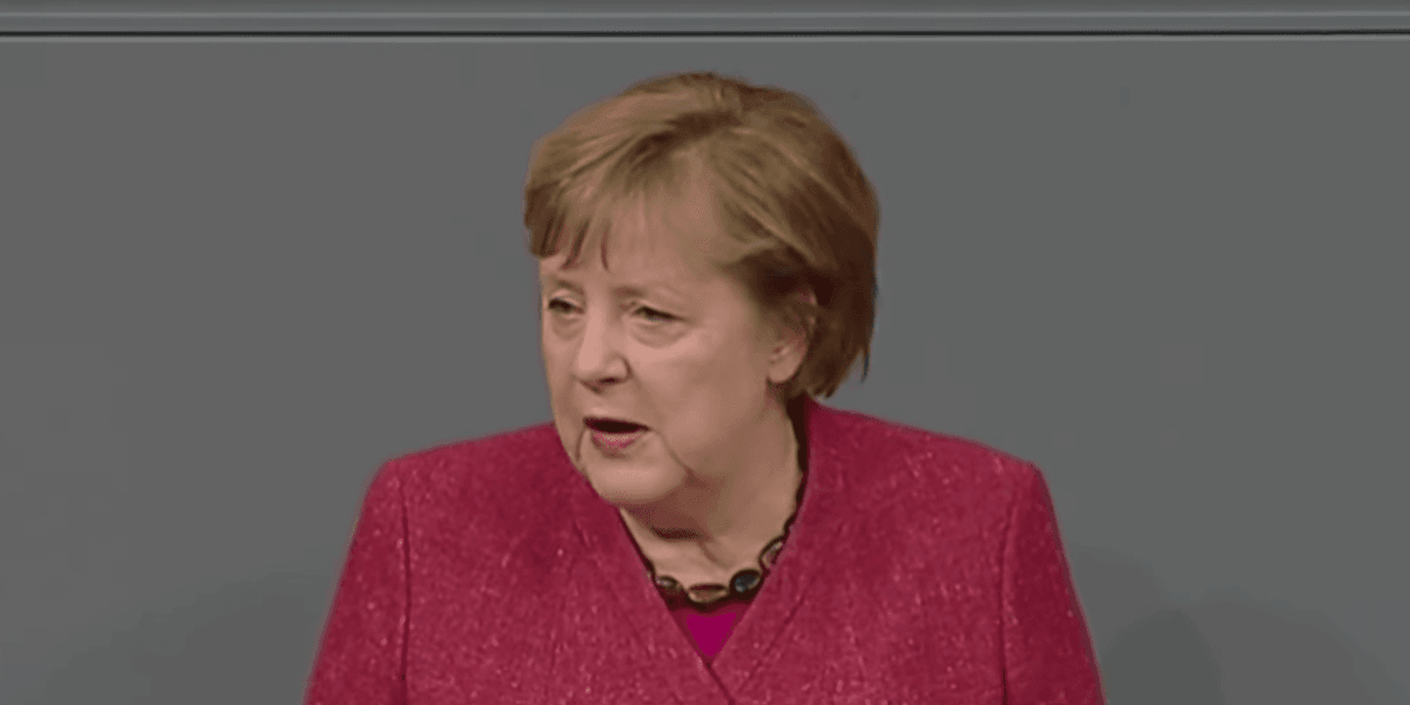 'From the bottom of my heart': Angela Merkel delivers a powerful speech ...