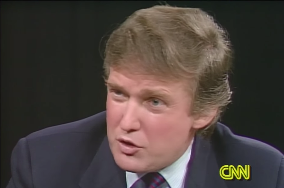 Trump and Jeffrey Epstein were the only two guests at a party with 28 ...