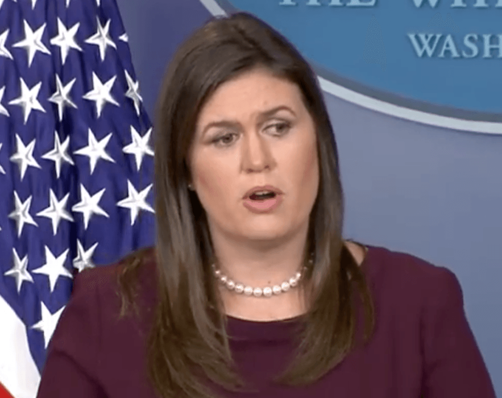 'You Don't State the Facts': CNN's Jim Acosta Calls Out Sarah Sanders ...