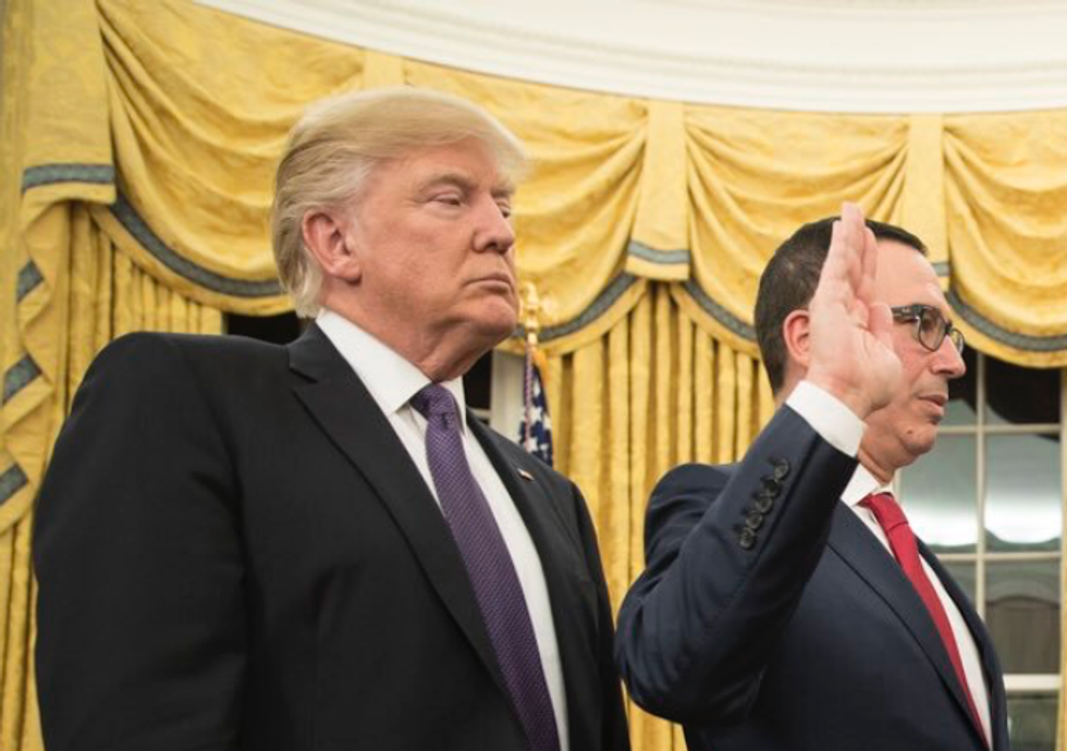 Mnuchin and Trump both retweet post demanding GM repay taxpayers for ...