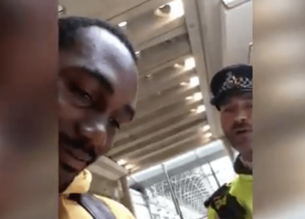 Watch: London Police Officer Stops Black Man and Demands He 'Account ...